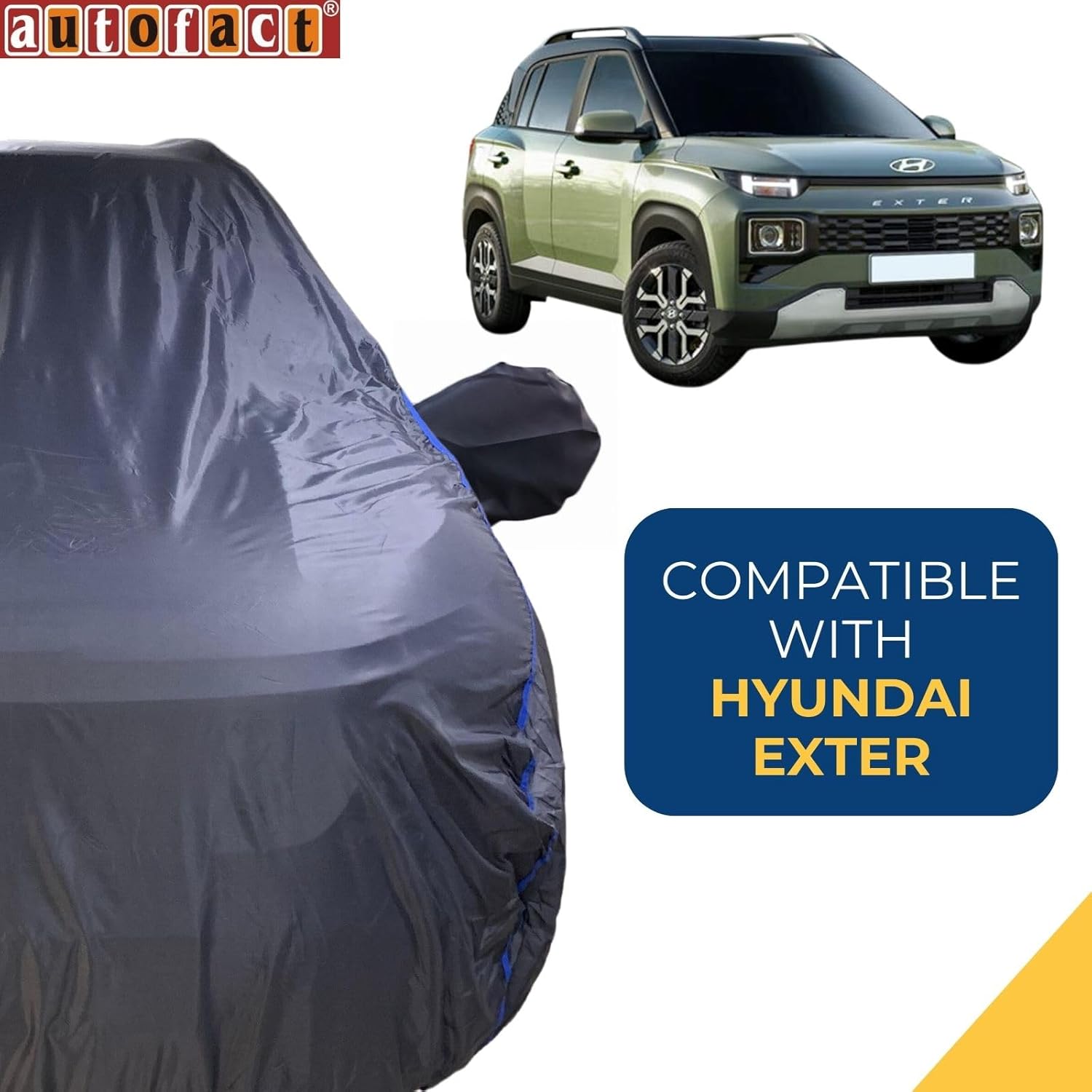 Autofact Exter Car Cover - CoreProtect - Water Resistant Car Body Cove
